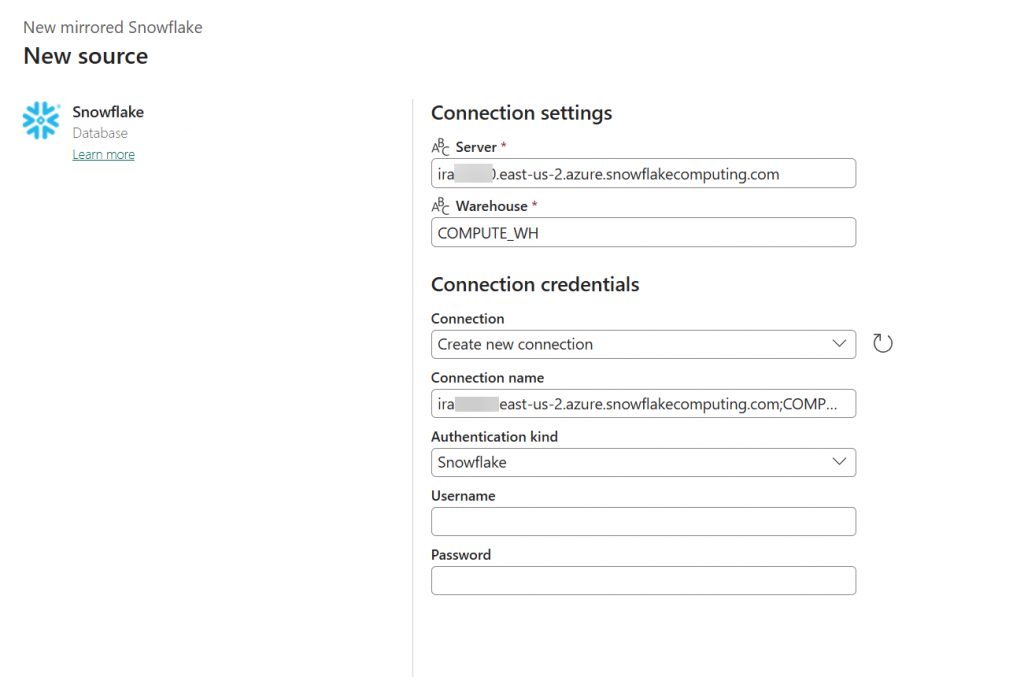 Mirroring Snowflake in Microsoft Fabric 101 - making the connection ...